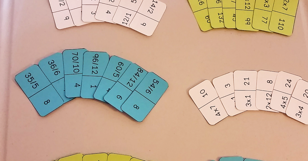 Smiths On the Coast: Practicing Multiplication and Division Facts ...