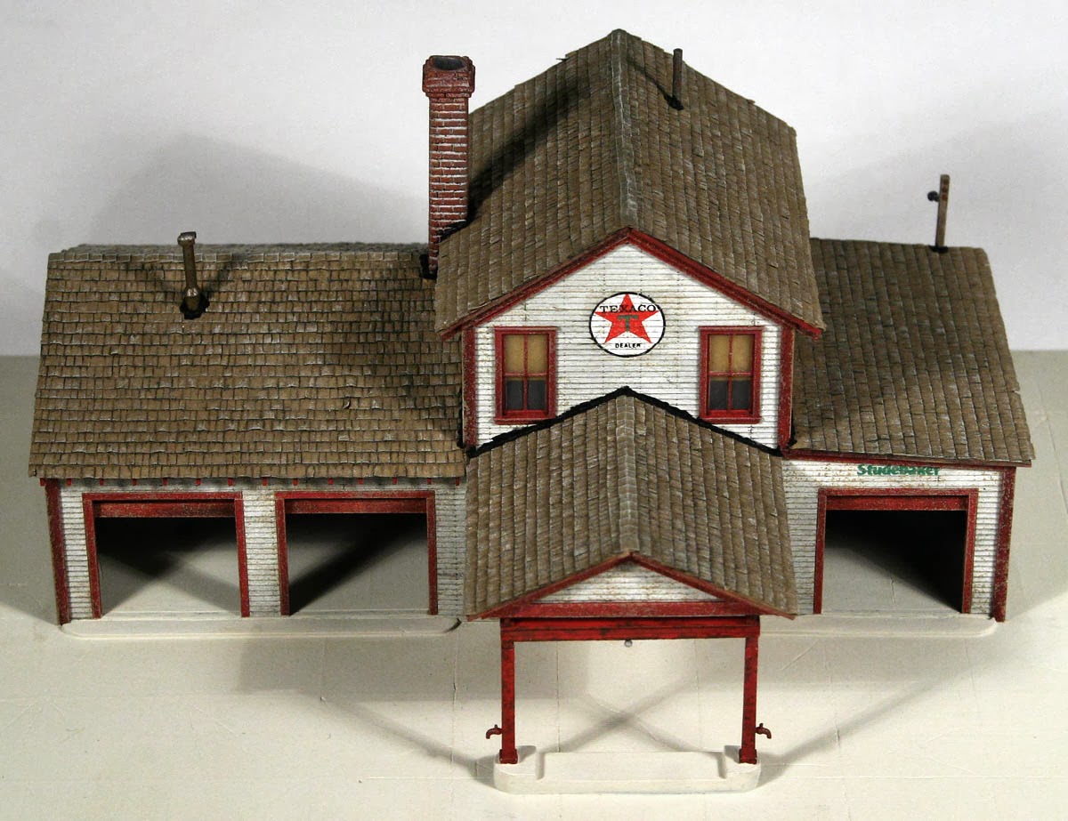 Vilius's scale modeling endeavors: Project Update: Texaco Gas Station ...