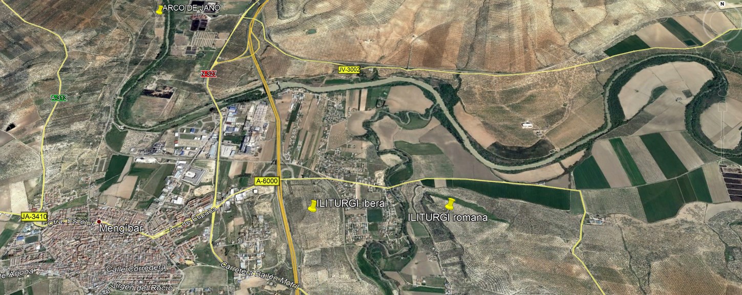 ArqueoLugares: ARCO DE JANO prox. Mengibar. Jaén. Andalucía. España