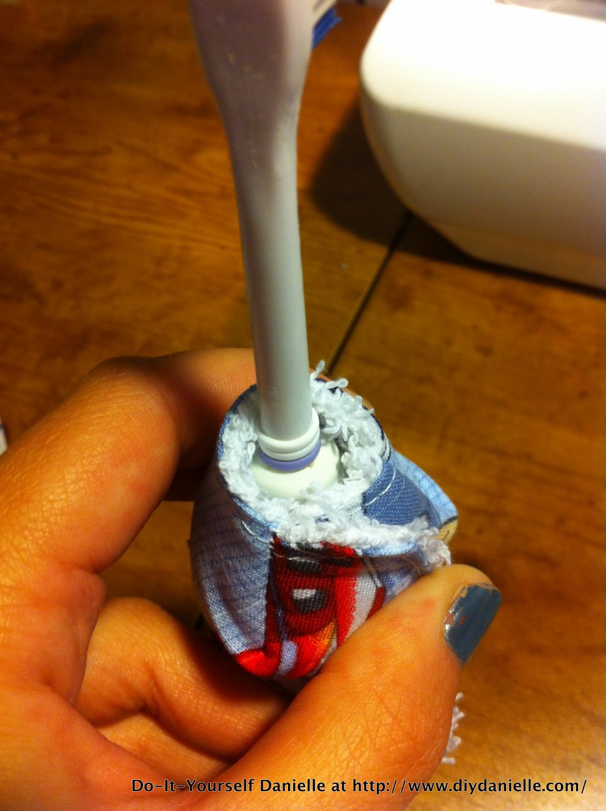DIY Electric Toothbrush Cover, Part II - DIY Danielle®