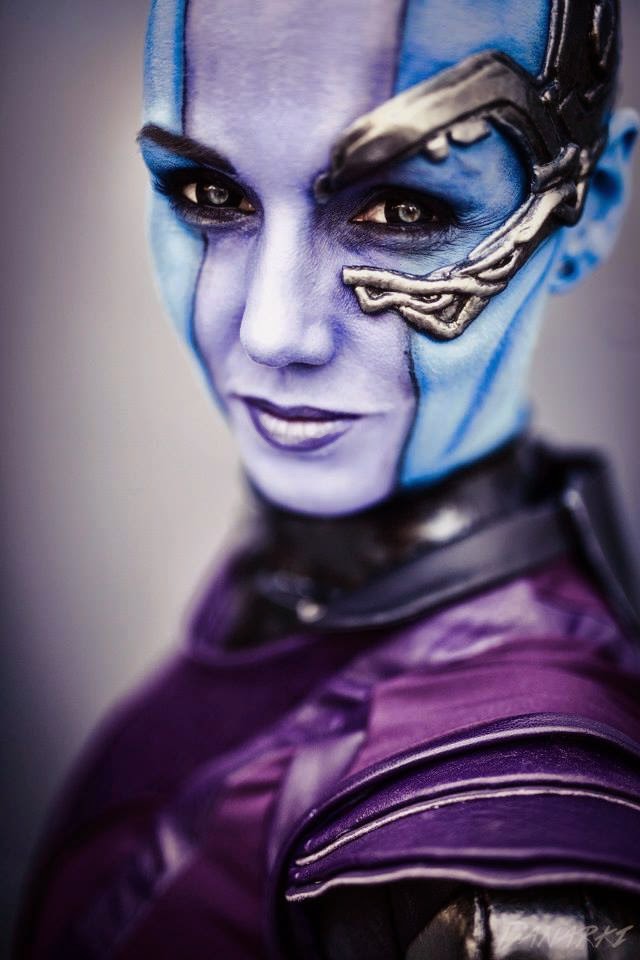 Fashion and Action: Stellar Guardians of the Galaxy Nebula Cosplay by ...