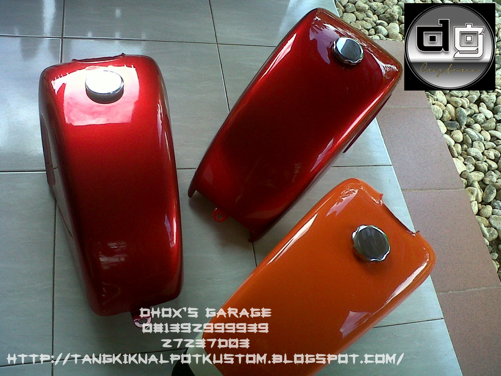 Tangki Knalpot Kustom: Tangki Kustom Model Sportster