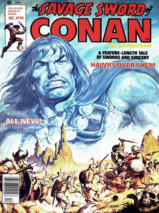 Galeria em Quadrinho - Capas de Conan por Earl Norem - Caixa de Gibis