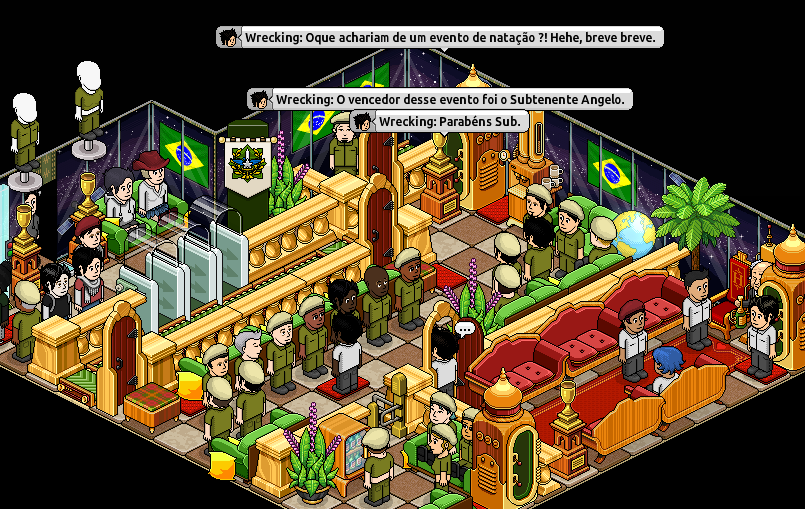 News Erá Militar Habbo: Print de Ataques.