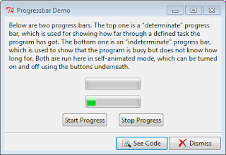 Py In My Eye: Tkinter ProgressBar Demo