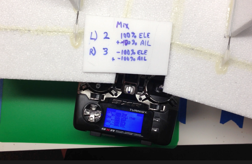 EastBay RC: er9x: Elevon Mixing (good for Turnigy 9xr)