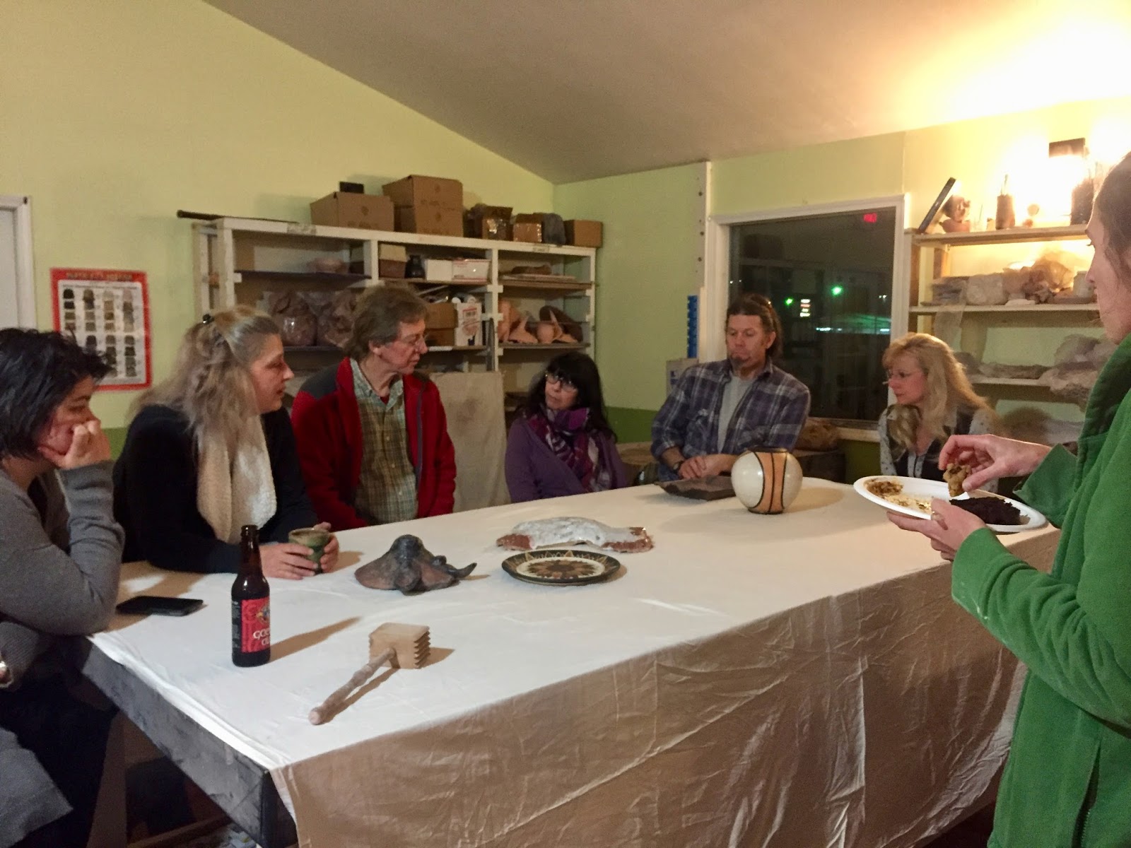 February Clay Club recap: Critiques at High Country Ceramic Arts