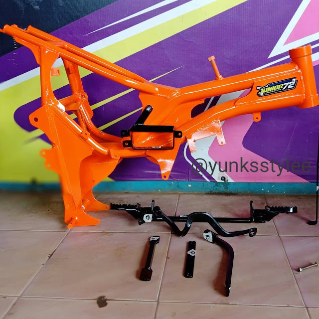 7 Rangka Trail Jupiter Z Bebek Standar Dan Bebek Modif Trai Gestrek ...