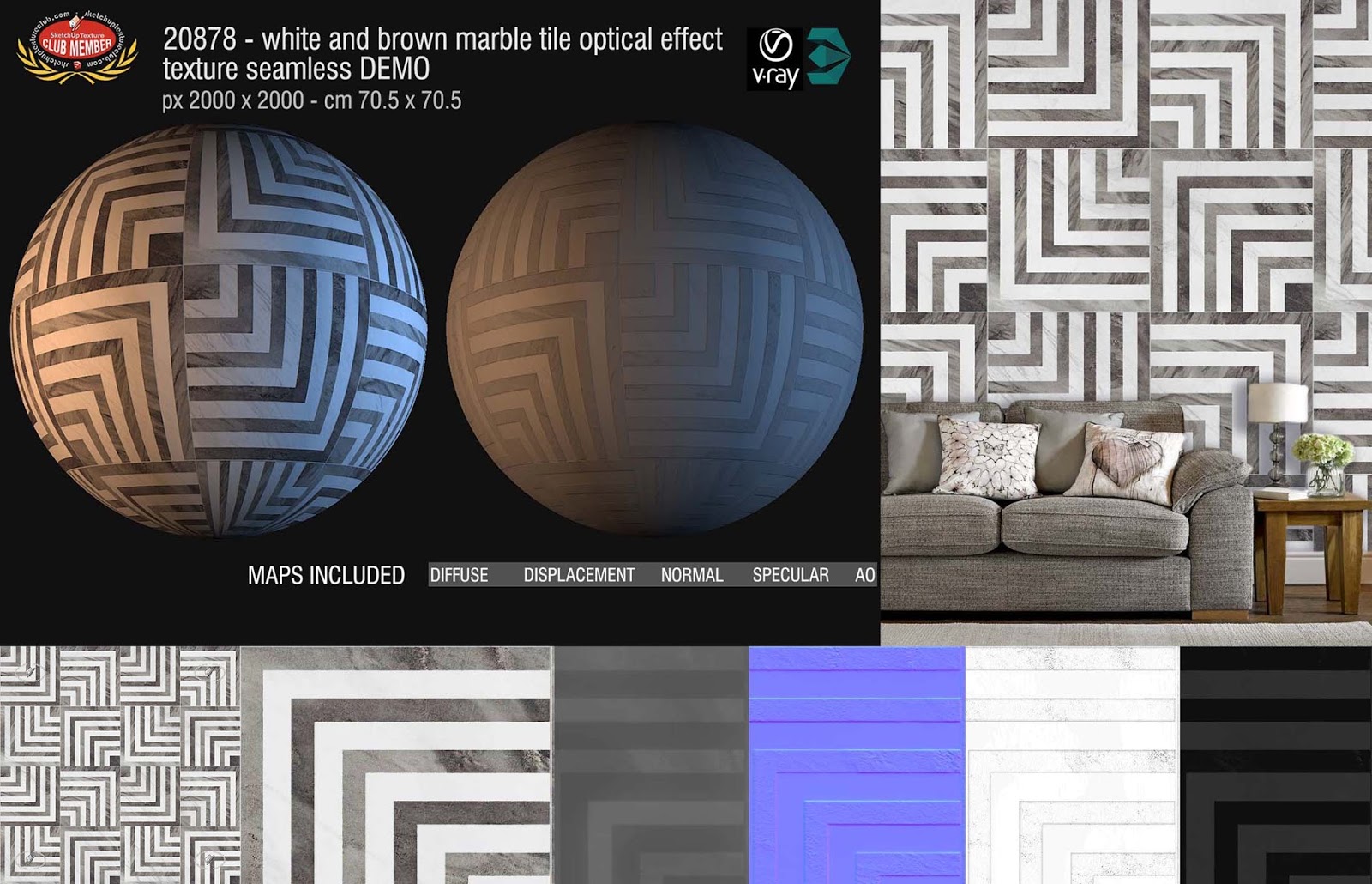 Interior trends white marble tiles seamless textures and maps