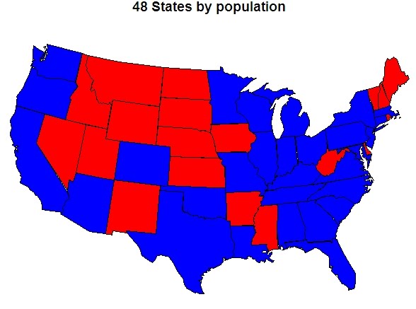 SAS and R: Example 8.31: Choropleth maps