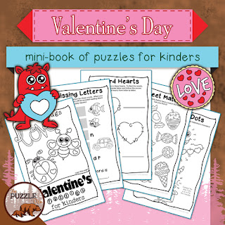 The Puzzle Den: Valentine's Day Mini Books Have Arrived!