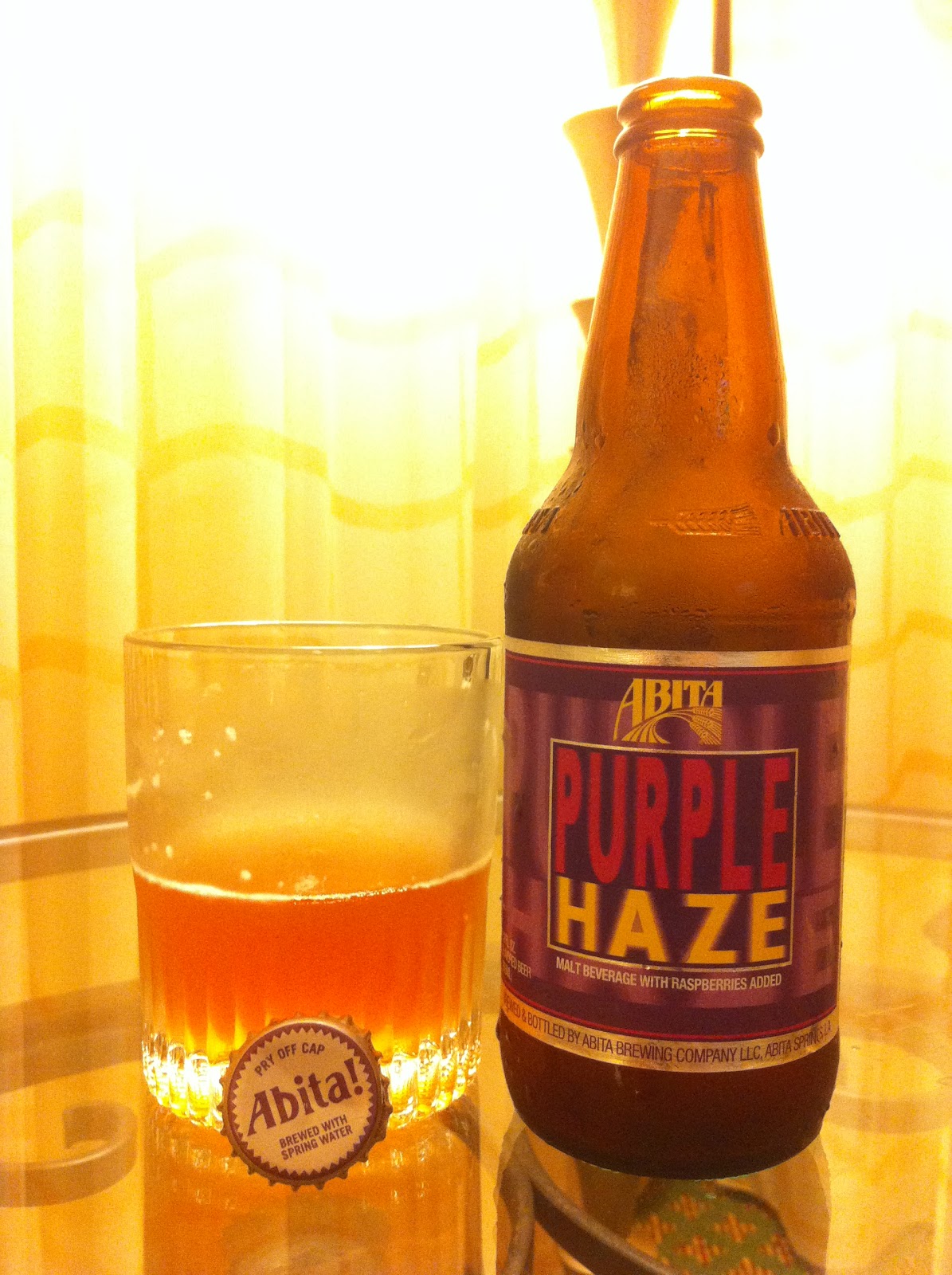 NorCal Beer Blog: Abita Brewing Company Purple Haze Raspberry Wheat Brew