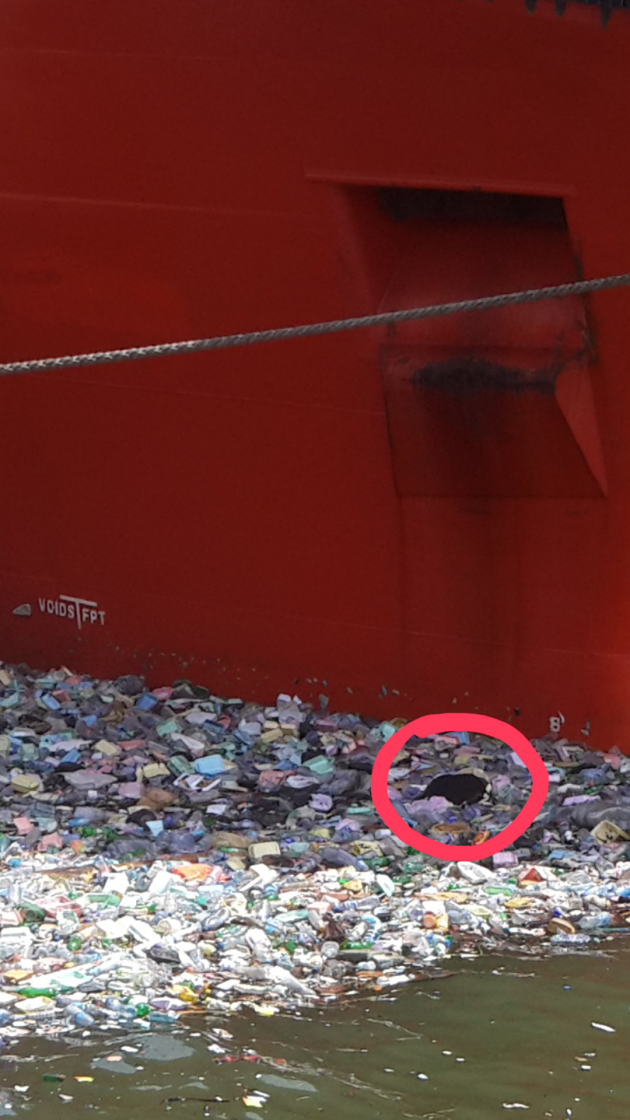 Photo: Floating Corpse at 81 Division Jetty, Lagos