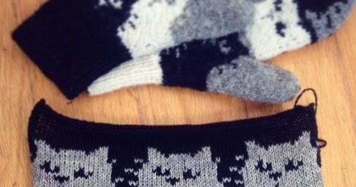 Beautiful Skills - Crochet Knitting Quilting : Cat Mittens - Free Pattern