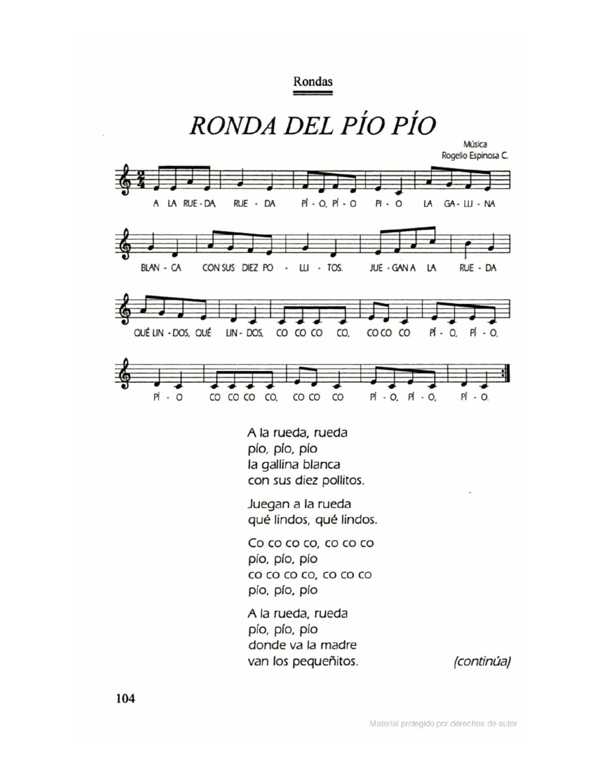 RONDAS ~ Expresión y apreciación artistica