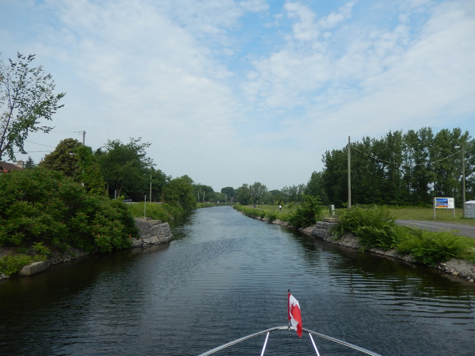Somewhere on the Down East Loop: The Chambly Canal