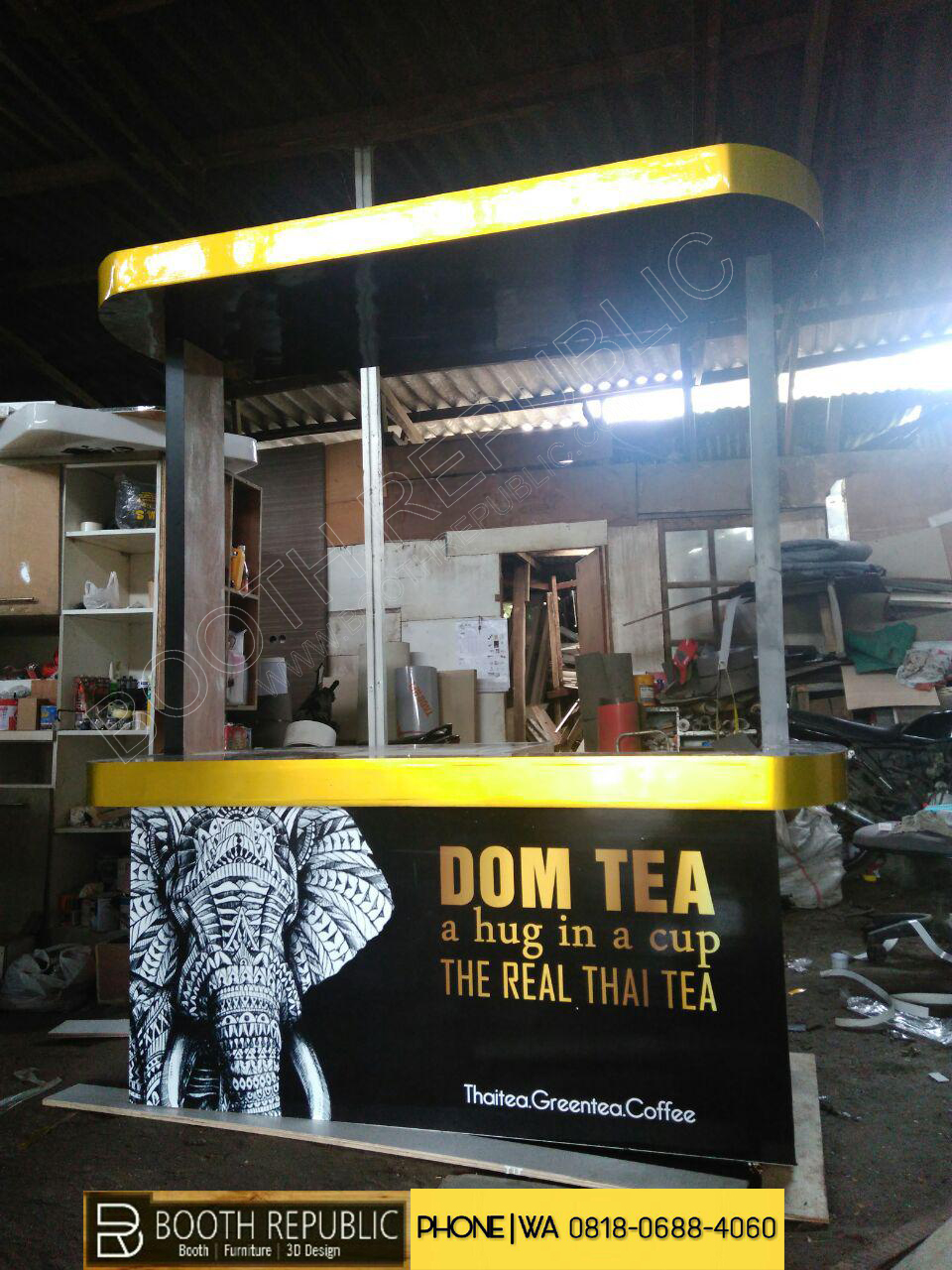 Gerobak Unik Thai Tea - Booth Republic