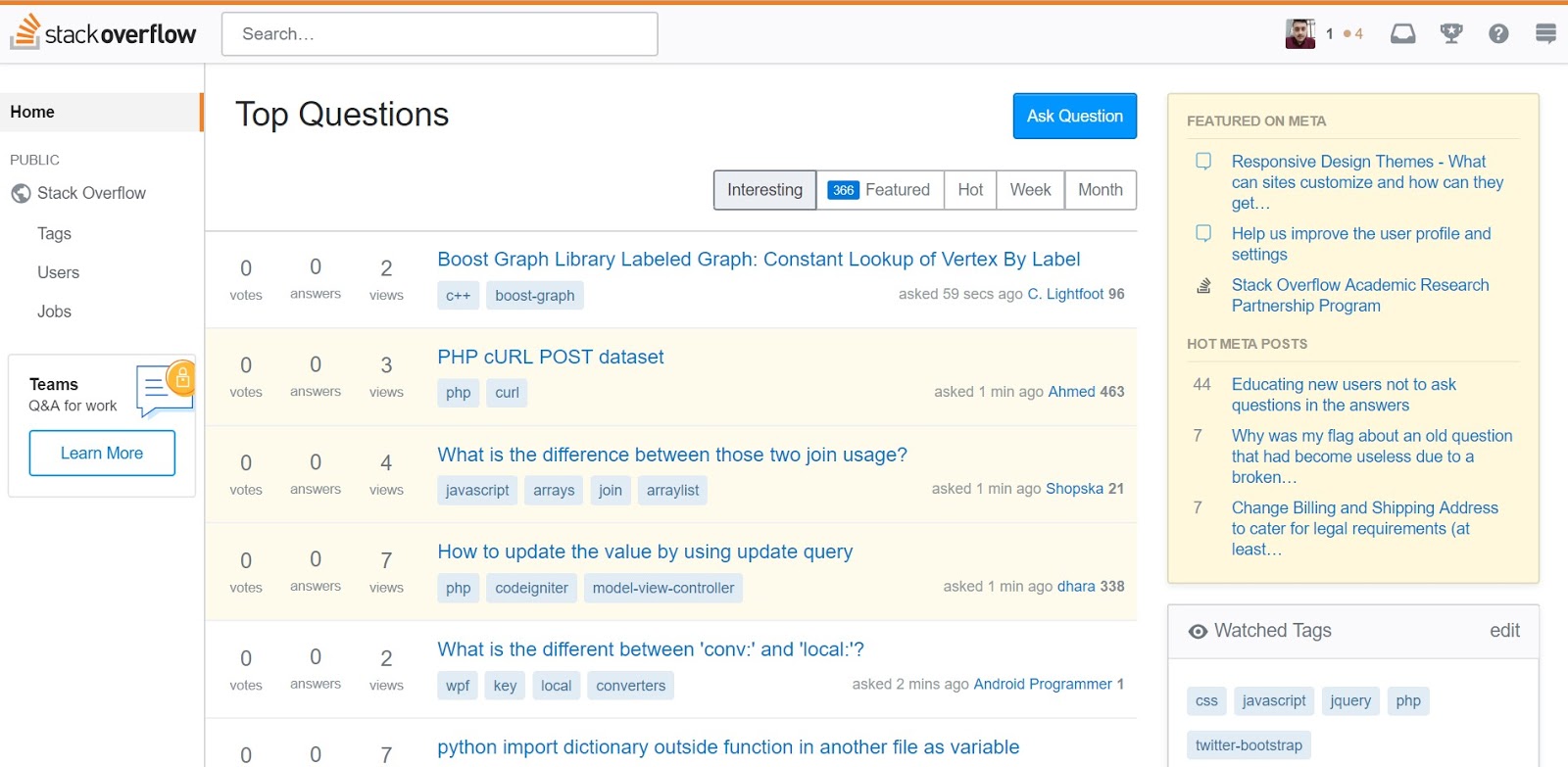 Stackoverflow Forum For Software Developer