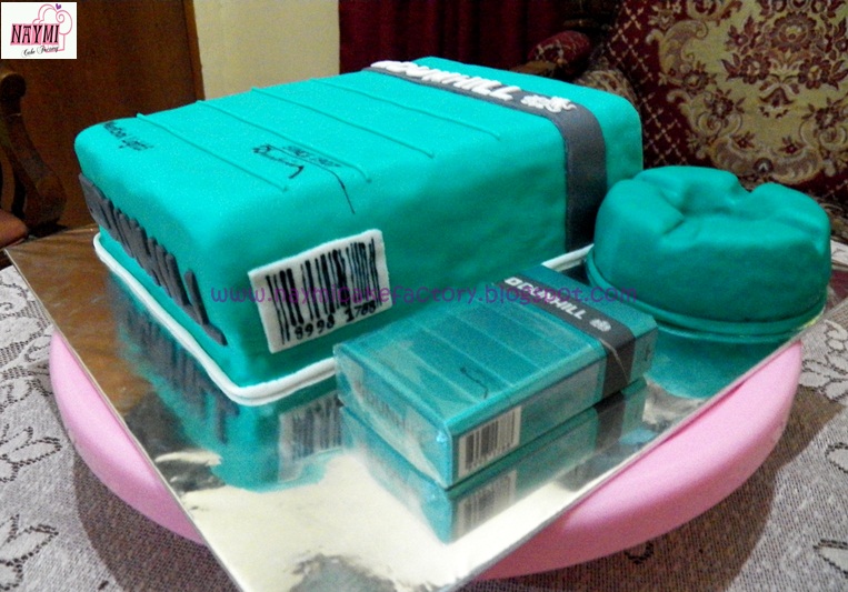 Naymi Cake Factory: Tart Cake Rokok Dunhill Light Menthol