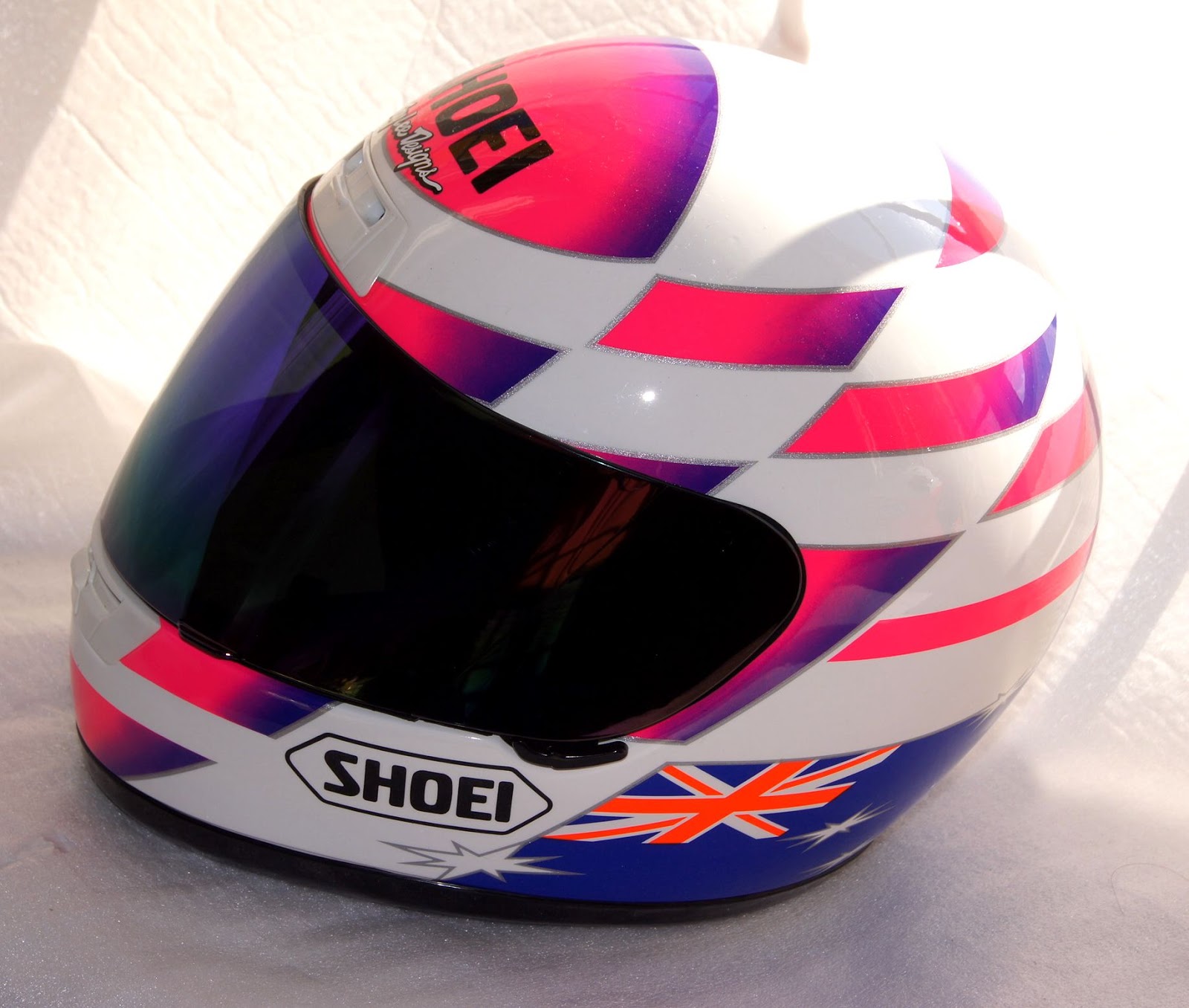 samurai‐bikers: SHOEI Racing Helmet X-8 Wayne Gardner official replica