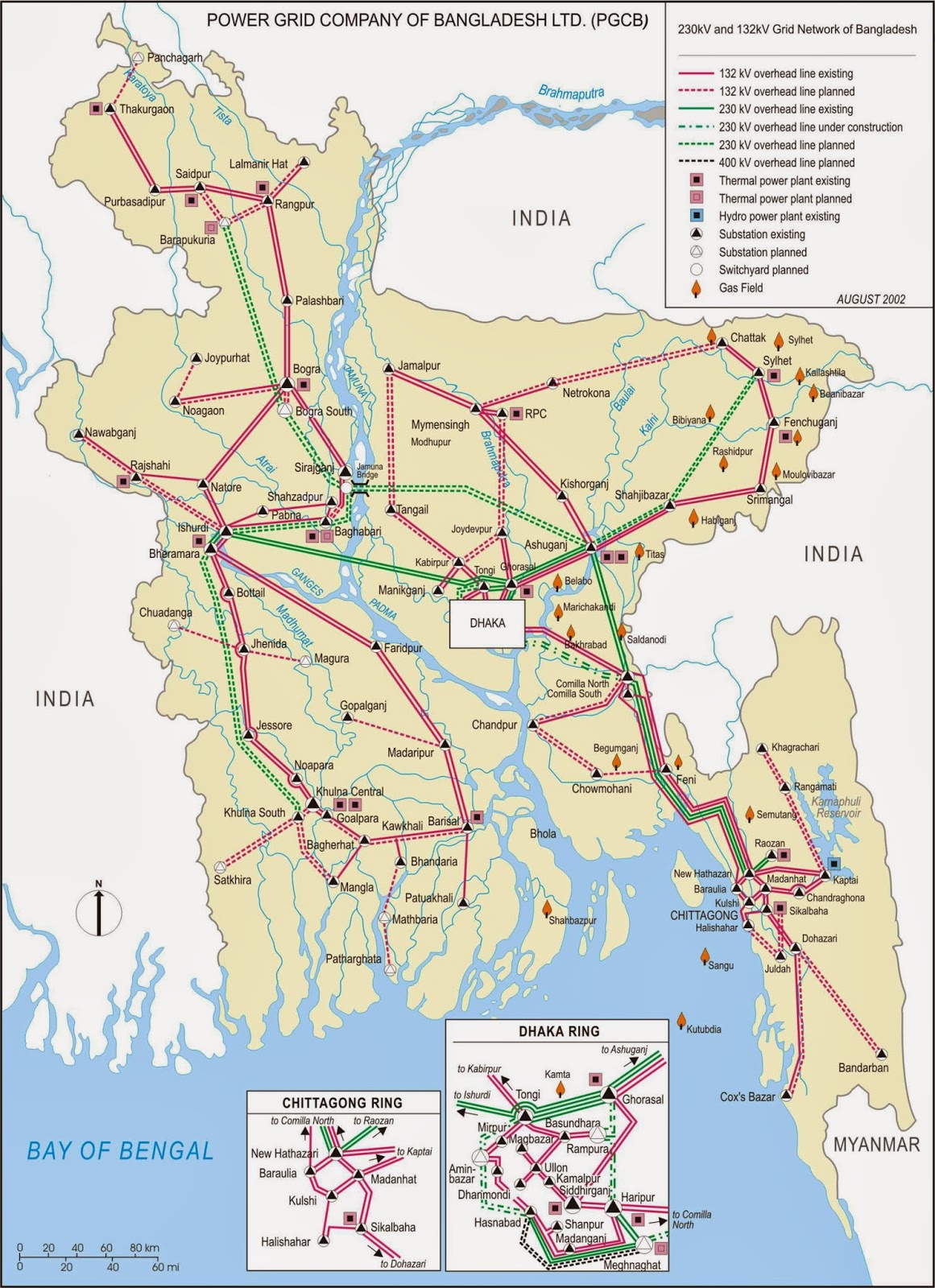 map of bangladesh ~ BANGLADESH