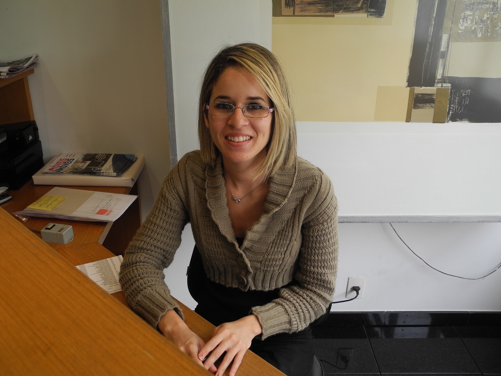 Marques Construtora: Nova Colaboradora - Carla!!!