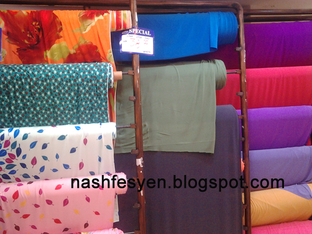 Nash Fesyen: Beli Kain Di Jakel