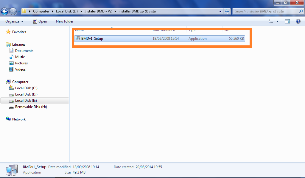 Instal Simda BMD - deuniv