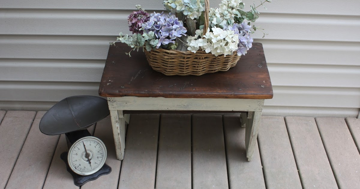Rustic Step Stool