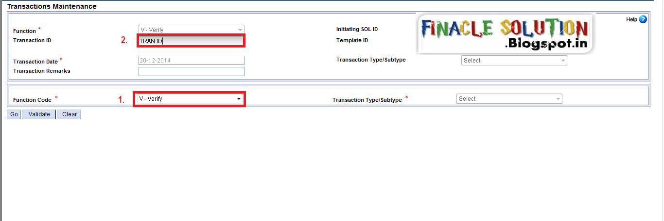 Vault Teller Cash Transfer in DOP Finacle