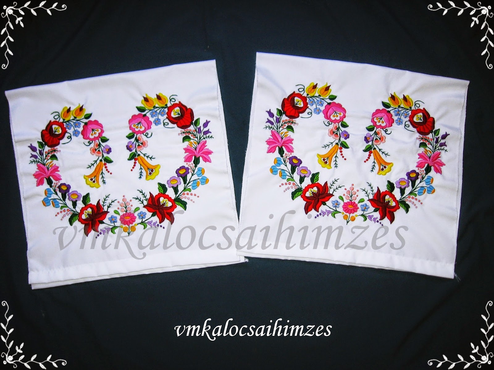 Kalocsai Hímzés és Pingálás Mónikával: július 2013