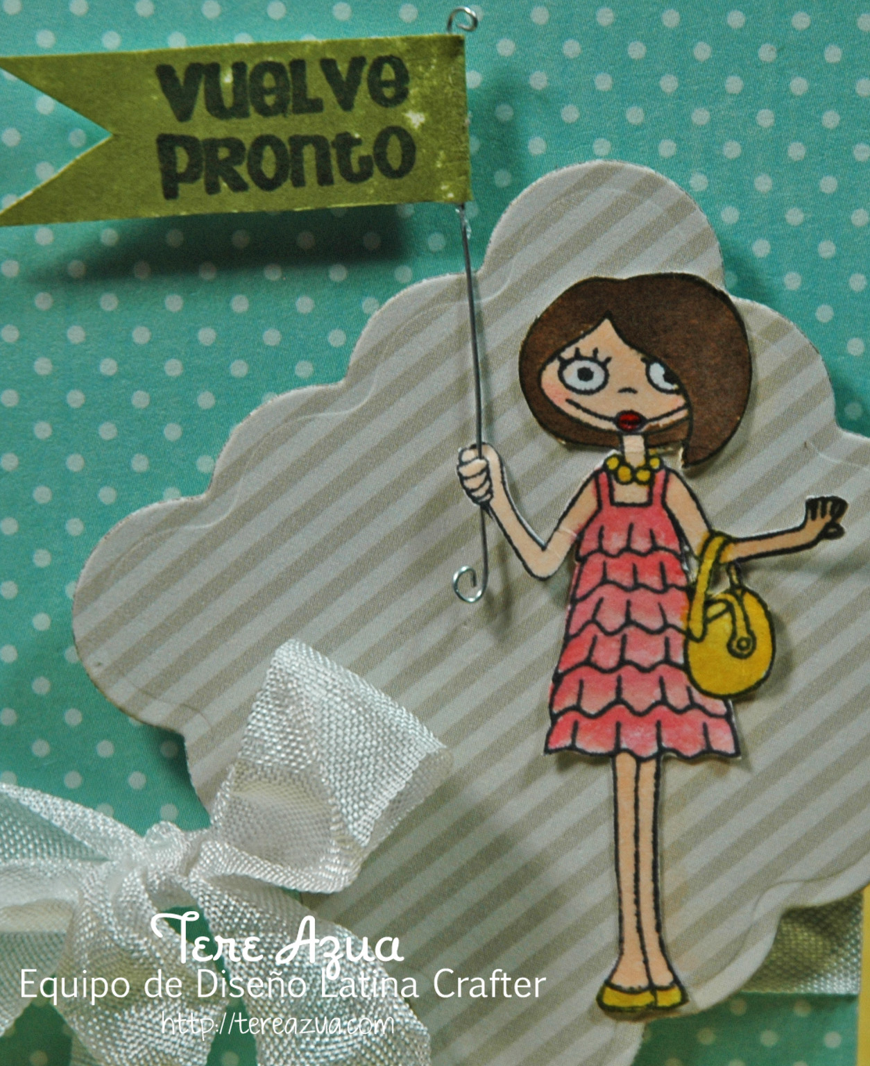 Latina Crafter - Sellos en Español: Vuelve Pronto