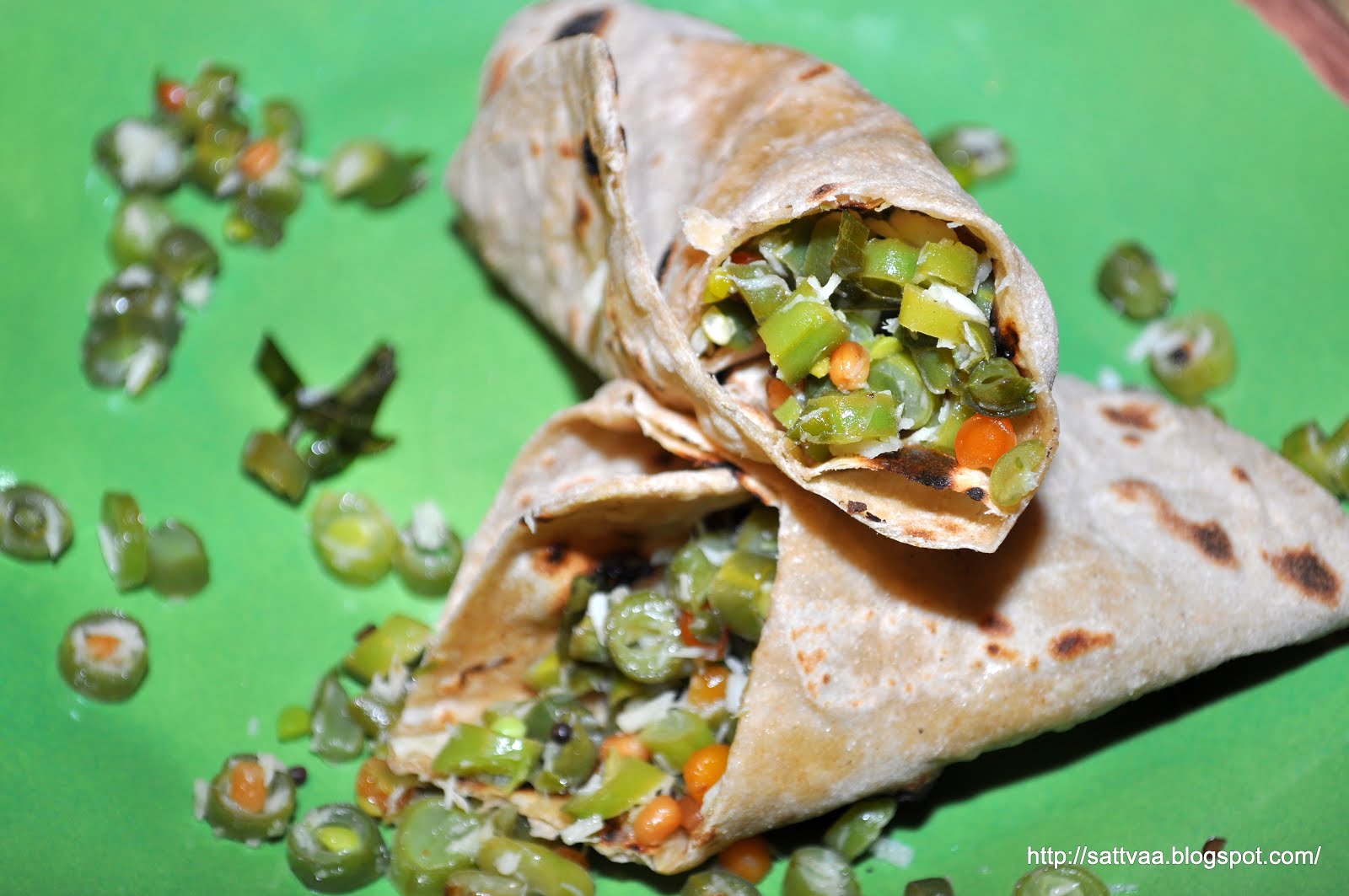 Sattvaa: Green beans (ಹುರಳೀಕಾಯಿ) palya - glorious in its simplicity, an ...