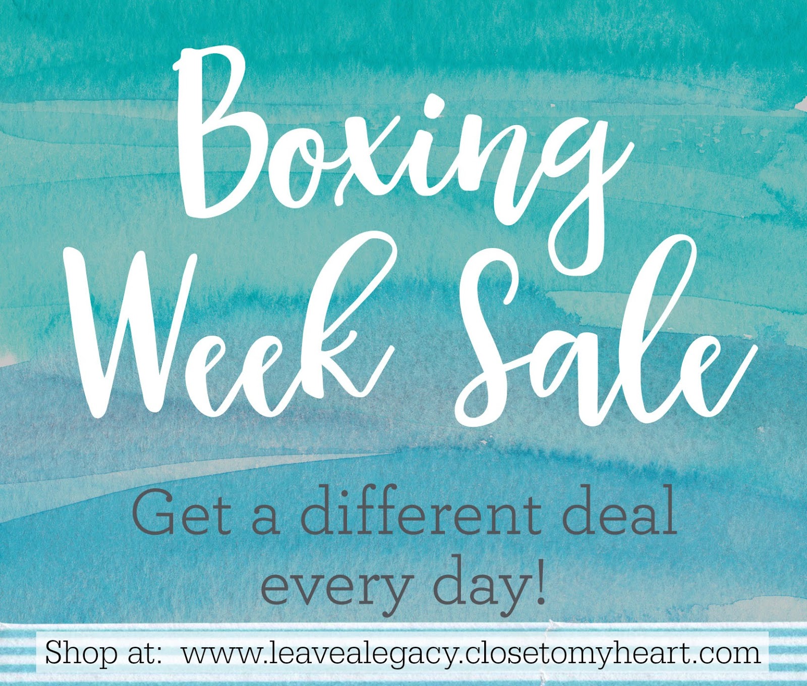 Karen Pedersen: Boxing Week Sale and a Thinking of You Card