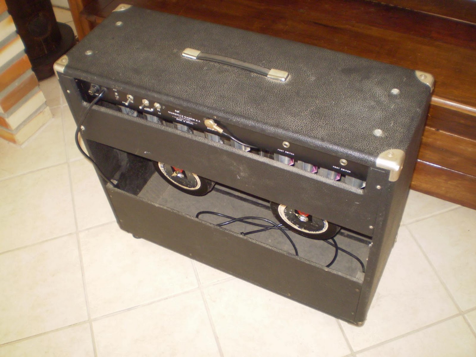 JW Tubes - Amplificadores Valvulados: - Giannini Duovox 100G, combo 2x12", 100W
