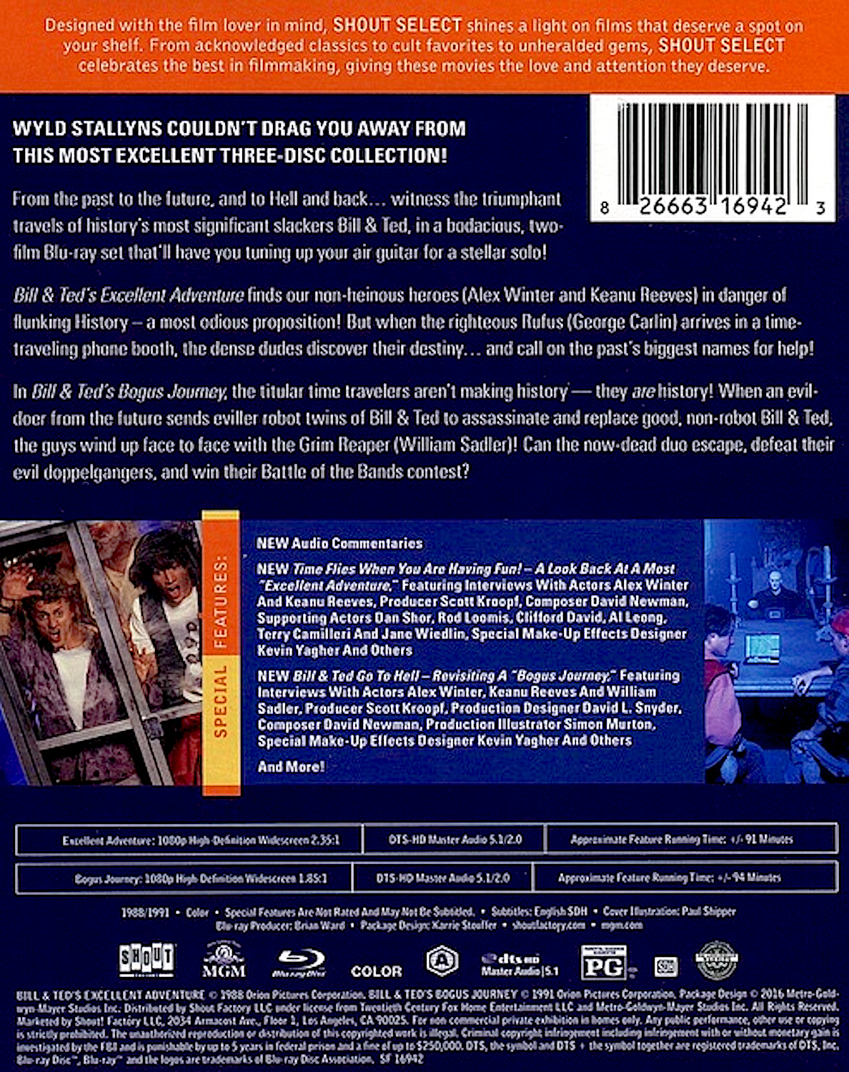 blu-ray and dvd covers: SHOUT FACTORY SHOUT SELECT BLU-RAYS: #1 THE ...