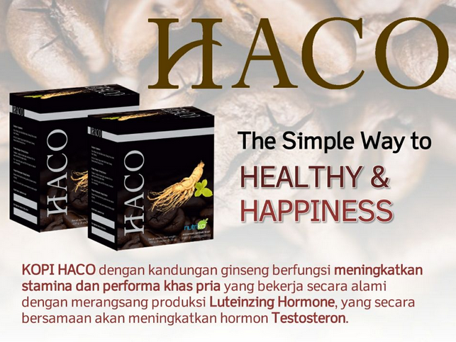 Haco Coffee For Male and Female Stamina Toko Herbal Online Tasik