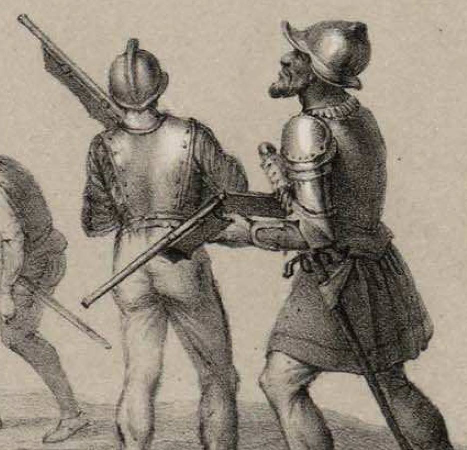 LAS ARMAS DE LOS CONQUISTADORES (VII) - ESCOPETAS, ESPINGARDAS Y ARCABUCES