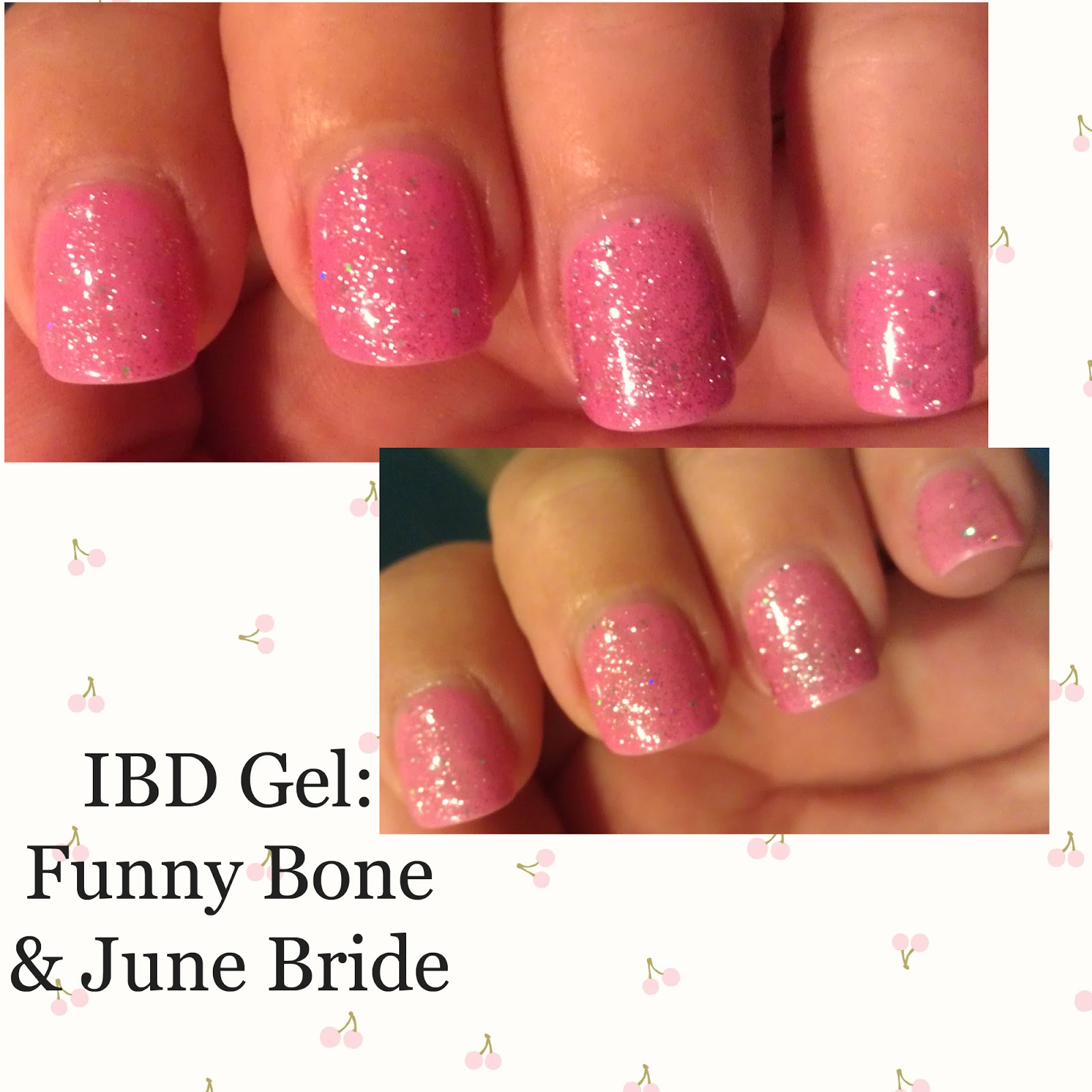 The Manicured Monkey: IBD: Funny Bone and June Bride (gels)