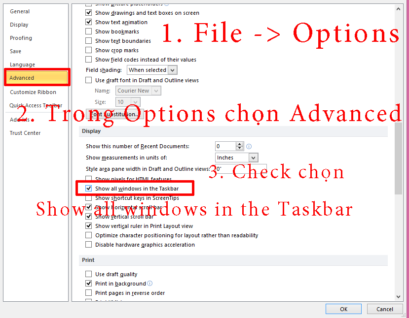 Cách mở nhiều file Word cùng một lúc | Tin học ứng dụng