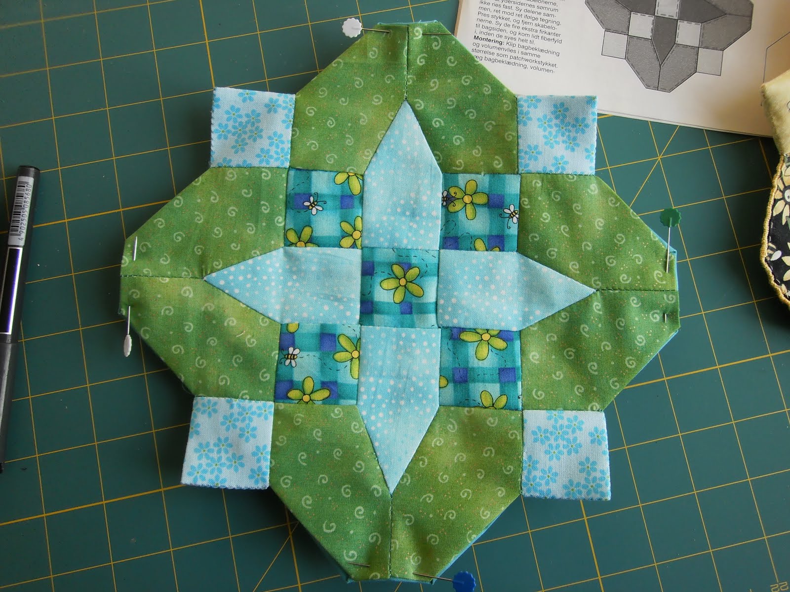 Patchwork-blomsten: Blandede "bolsjer"