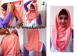 Butik Aira is here for you: tutorial pashmina kaos