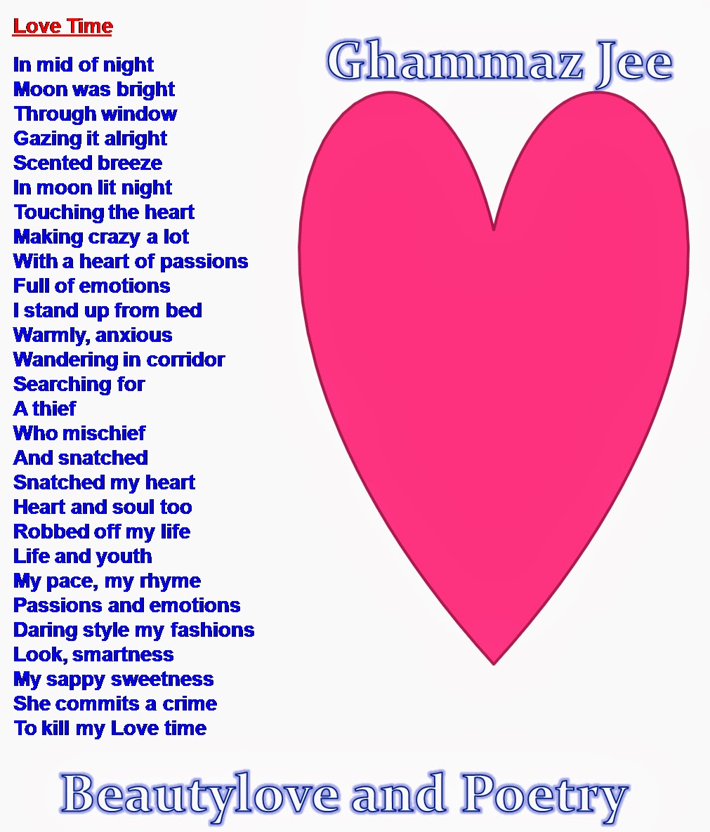 Beautylove and Poetry: Love Time (Poem)