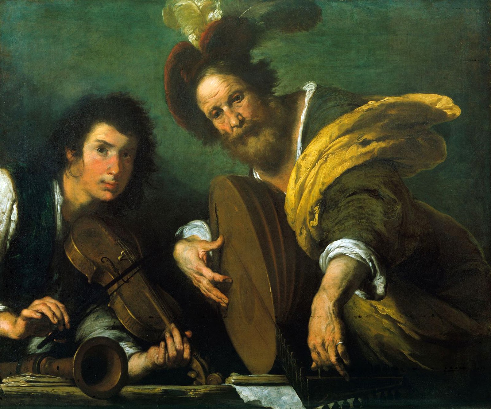 Bernardo Strozzi | Music players in the Baroque era | Tutt'Art ...