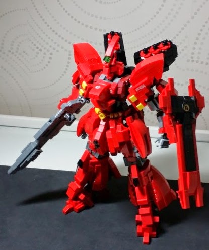 GUNDAM GUY: GUNDAM LEGO: MSN-04 Sazabi