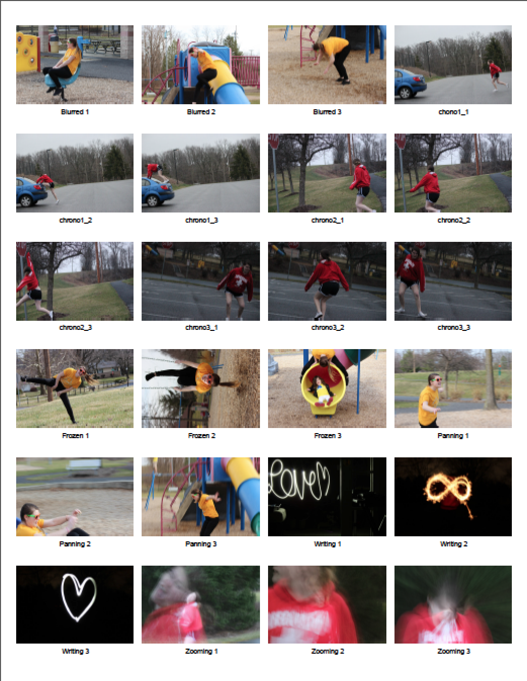 Lily Pank Photography: Motion Shooting Assignment