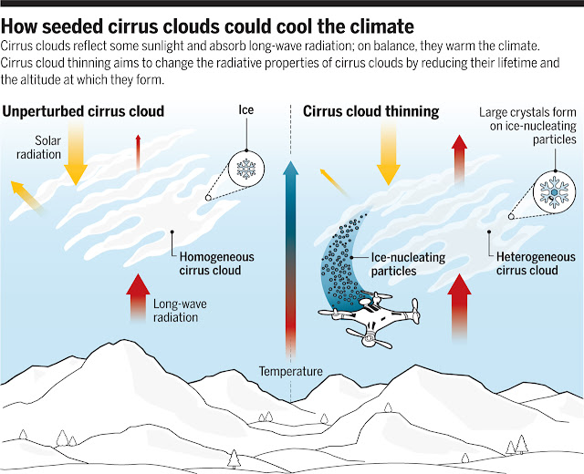 Seemorerocks: Cirrus clouds, climate change and geoengineering