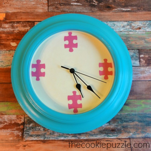 The Cookie Puzzle: From Drab to Fab: Wall Clock Transformation