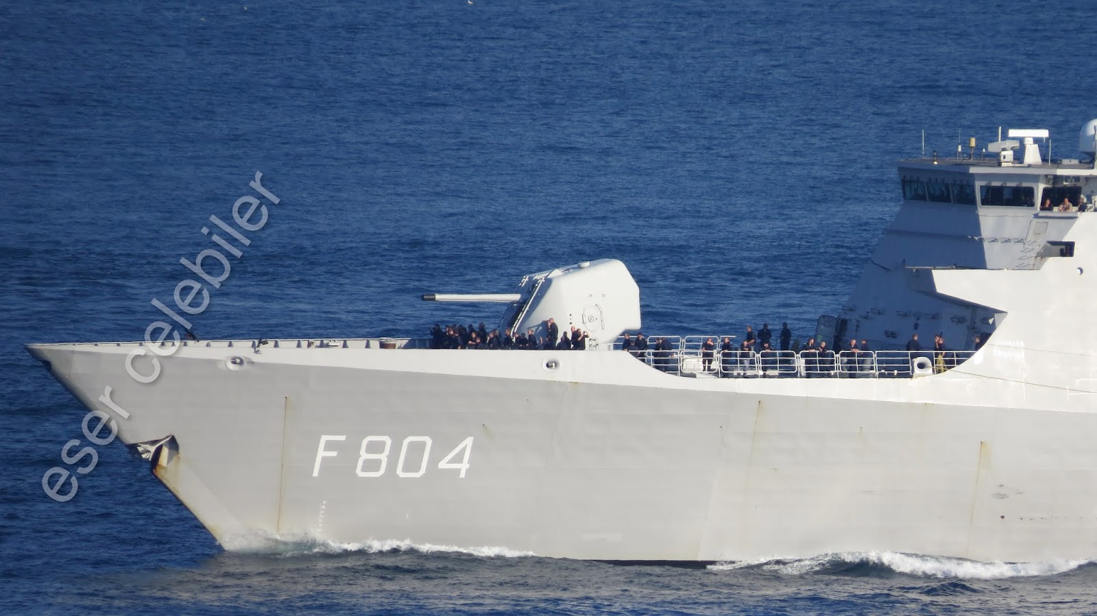 WARSHIPS ON THE BOSPHORUS: F 804 - HNLMS De Ruyter Royal Netherlands ...