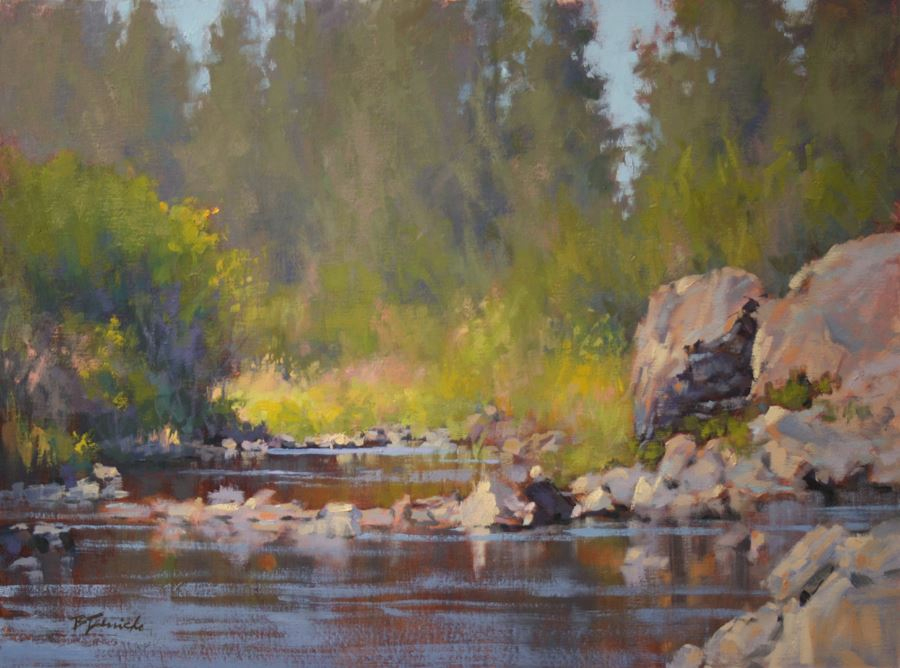 From the Easel of Barbara Jaenicke: Painting the Light